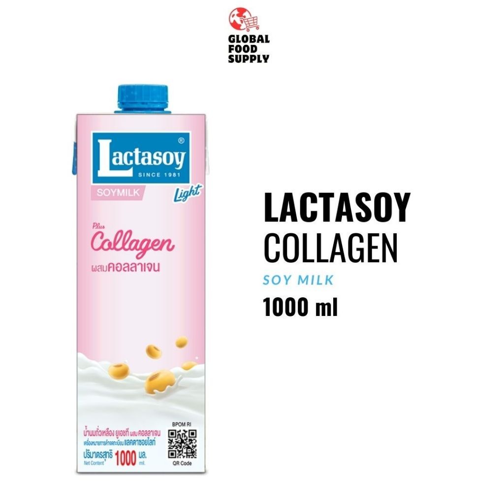 Jual Lactasoy Soy Milk Collagen 1000 ml | Shopee Indonesia