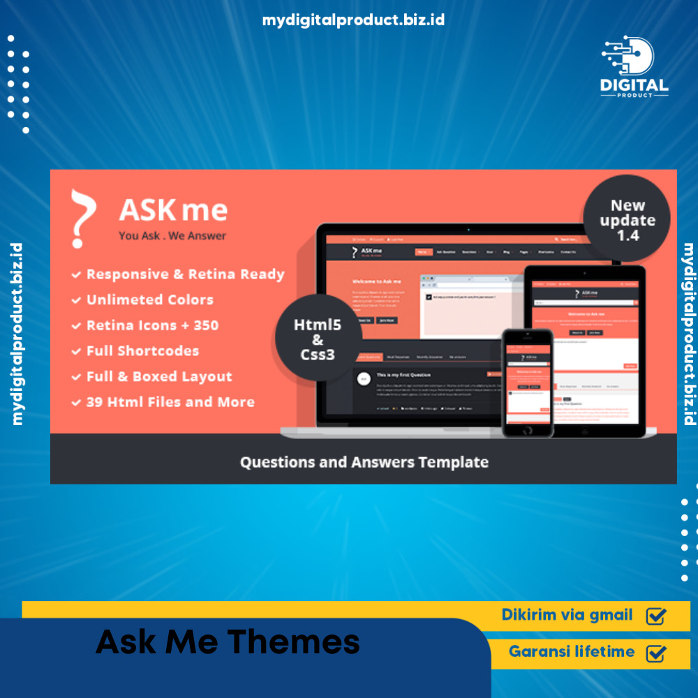 Jual Ask Me – Questions & Answers Theme | Shopee Indonesia