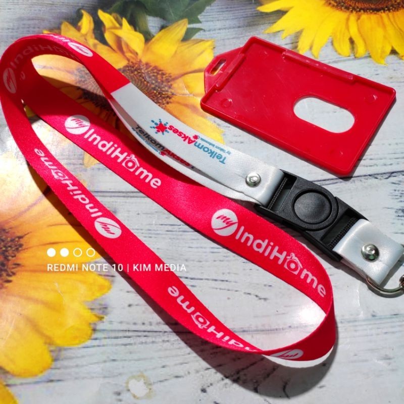 Jual Tali ID Card Telkom Akses Lanyard Telkom Akses Indihome Telkom ...