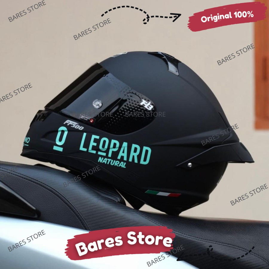 Jual Helm Rsv Ff500 Black Doff Paket Ganteng Double Visor FULL FACE ...