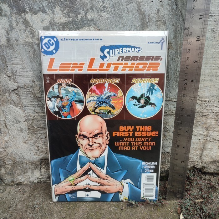 Jual Buku Komik Superman Nemesis Lex Luthor English Version 1 / 4 DC ...