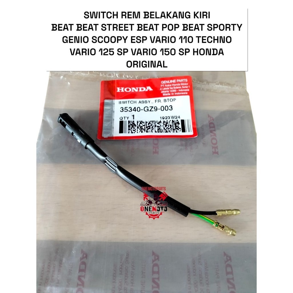 Jual REM SWITCH BELAKANG KIRI BEAT STREET POP SPORTY GENIO SCOOPY VARIO ...