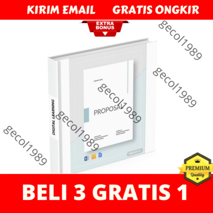 Jual EXTRA BONUS 8 Contoh Proposal Barang Dan Jasa | Shopee Indonesia