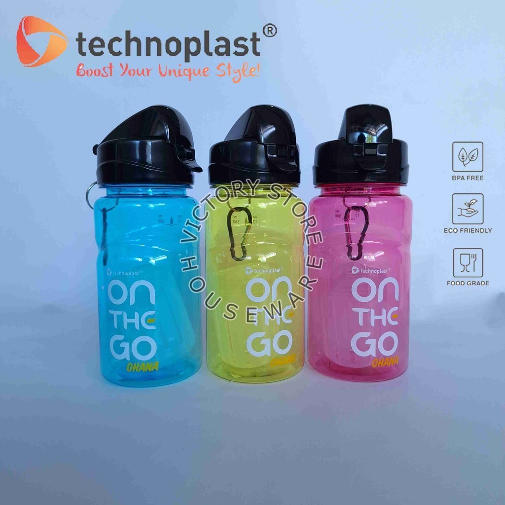 Jual TECHNOPLAST Botol Minum OnTheGo Infused Botol Air Infuse Sport ...