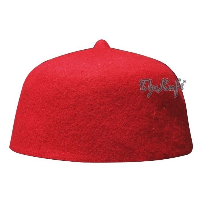 Jual PROMO!!-Kopiah Atau Peci Tarbus Merah Bahan Asli Wol Domba ...