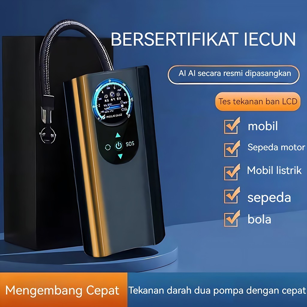 Jual Pompa Ban Motor Dan Mobil Electric Portable Electric Mobil ...