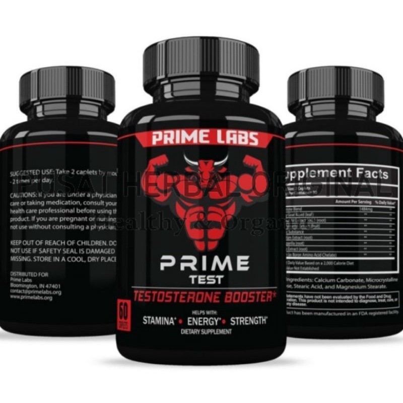 Jual Prime Labs Men's Testosterone Booster (60 Caplets)( Gratis Ongkir ...