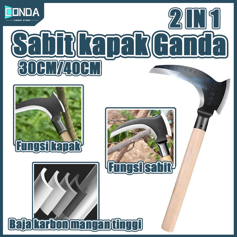 Jual Sabit Arit Rumput Baja/30/40CM/Alat Pemotong Ranting Pohon ...