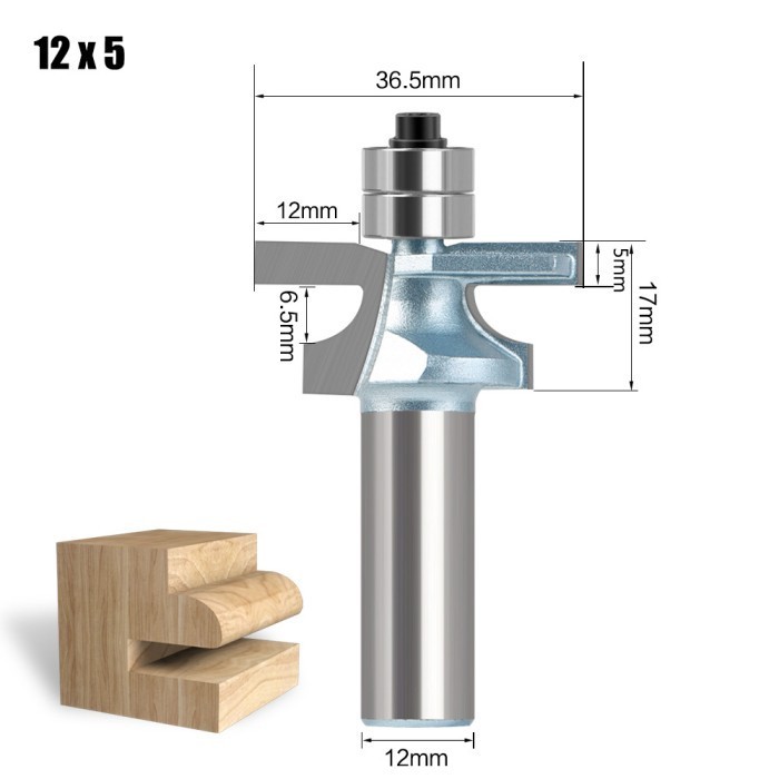 Jual MASTER BIT MATA ROUTER GROOV ROUND CORNER DOOR & WINDOW FRAME ...