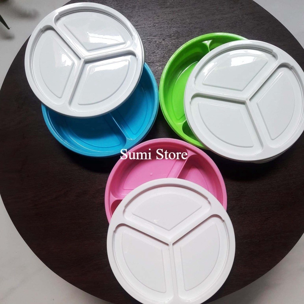 Jual Lunch Box Bulat ERIKO/ Tepak Makan warna / Kotak Bekal ...