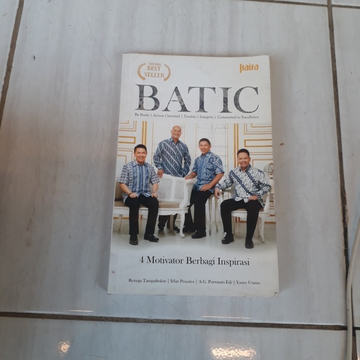 Jual BATIC 4 MOTIVATOR BERBAGI INSPIRASI - REMAJA TAMPUBOLON dkk B4 ...