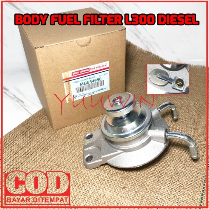 Jual BODY FUEL FILTER L300 - TUTUP FILTER SOLAR - POMPA SOLAR L300 L308 ...