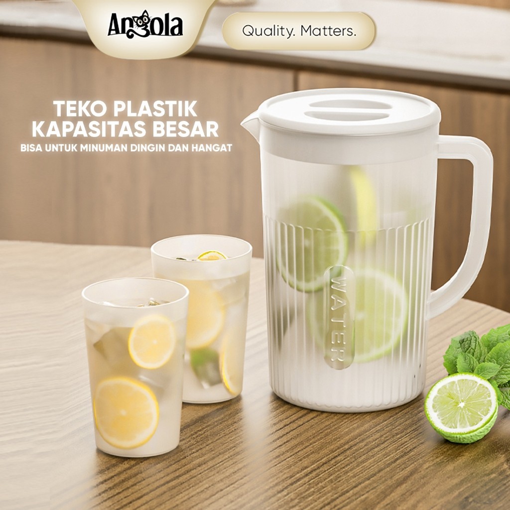 Jual ANGOLA Teko Plastik Ekstra Besar 2L E88 Water Pitcher Transparant ...