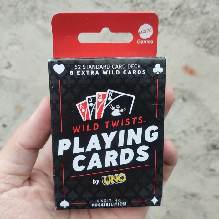Jual FV99 Uno Wild Twist Playing Cards Standart Card Deck 52 Kartu Remi ...