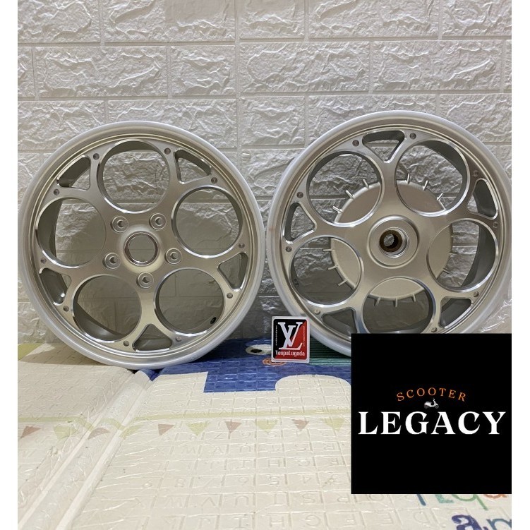 Jual Velg CNC Casting Model Marus W125 Silver Vespa Sprint Primavera S ...