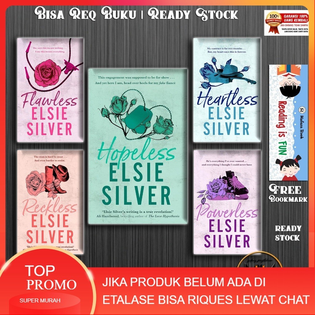 Jual Book Chestnut Springs (5 book series) Flawless | Heartless | Powerless | Reckless ...