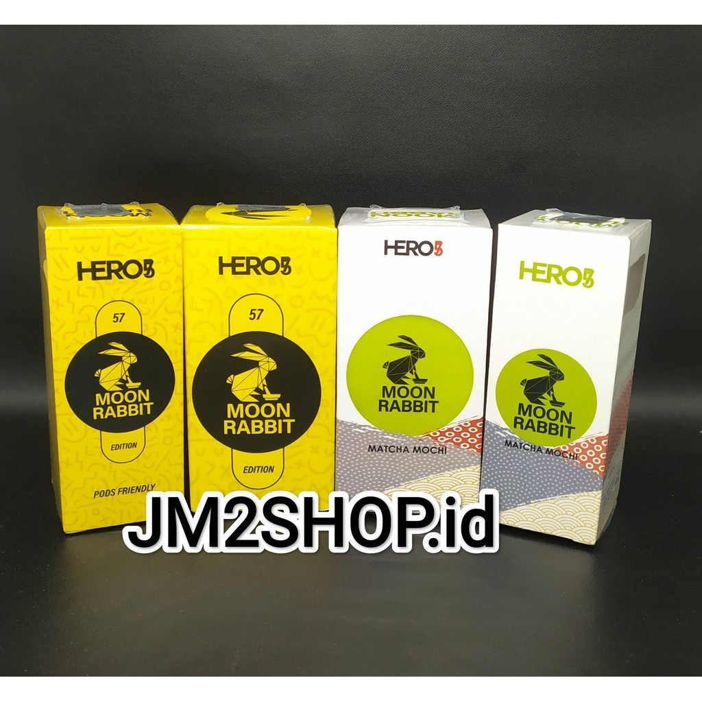 Jual LIQUID Freebase Podfriendly n Saltnic MOON RABBIT by HERO57 ...