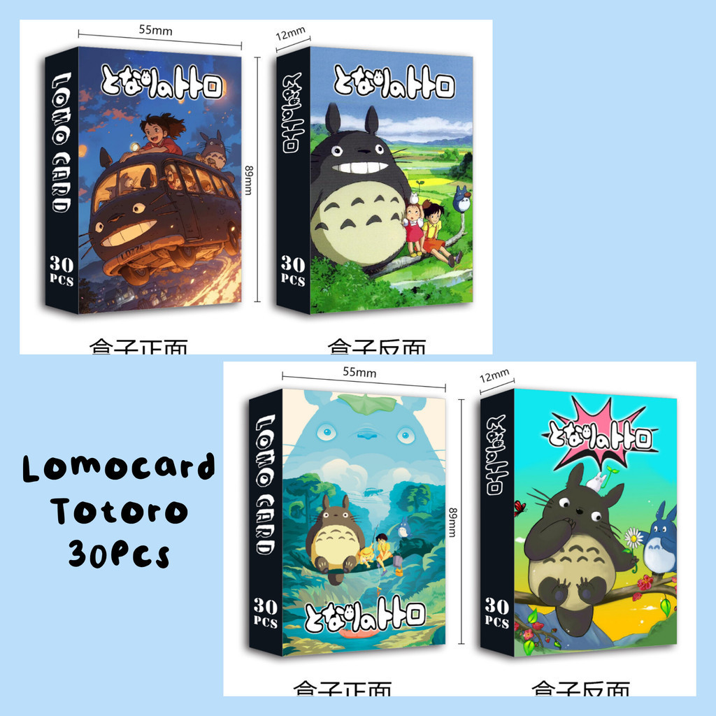 Jual [30Pcs] Pack Photocard Totoro Ghibli Studio Lomo Card Photo Card ...