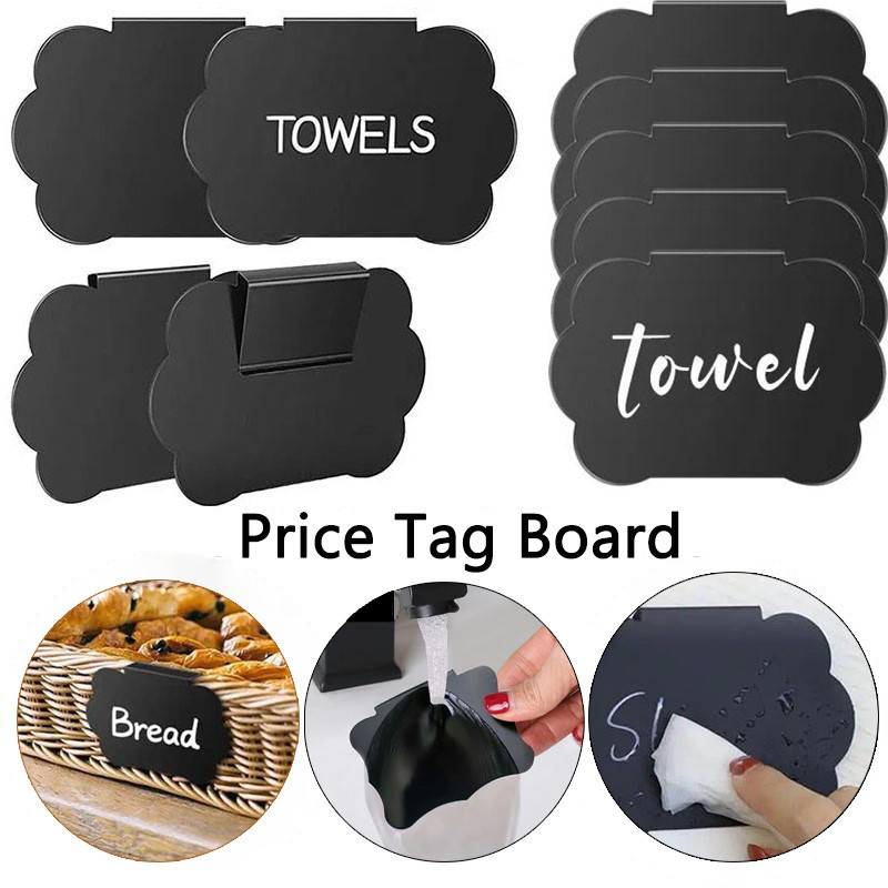 Jual 10PCS Papan Kapur Menu Cafe Price Tag Klip Label Papan Tulis Untuk ...