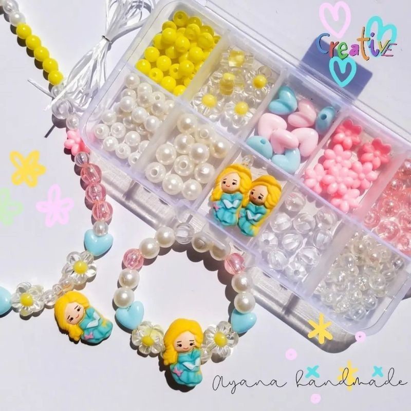 Jual 3D Beaded DIY by Jari Jemari Mungil meronce hampers ulang tahun ...