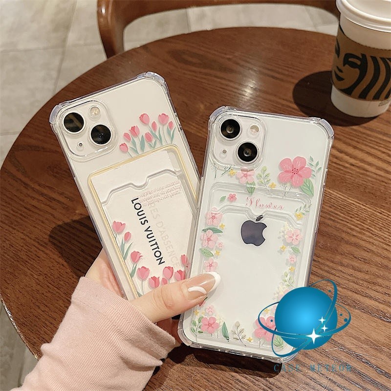 Jual Tulip yang indah dan bunga kecil cewek Soft Case HP Vivo Y28 Y18 Y03 Y02 Y02a Y02t Y02s Y16 ...