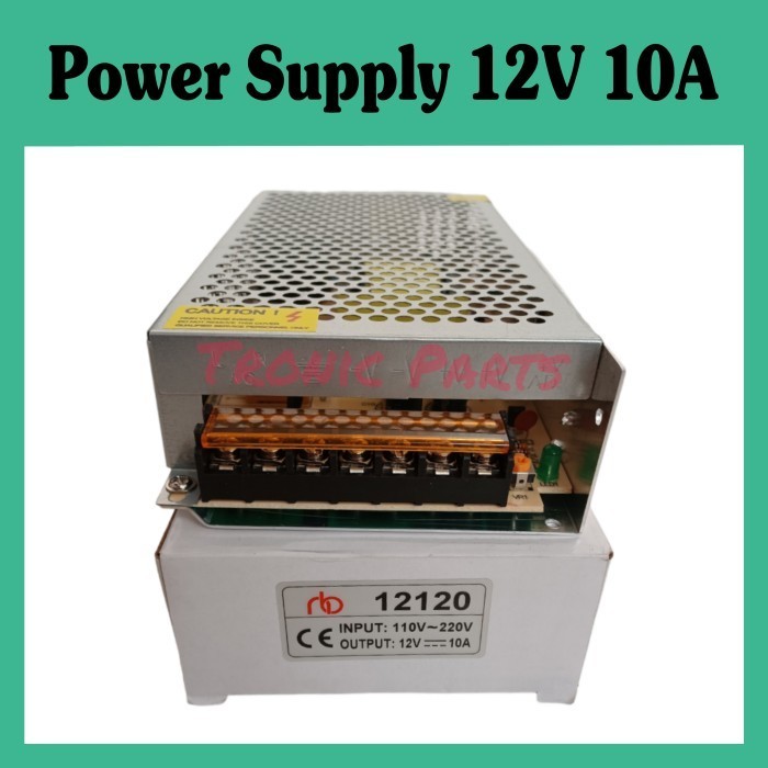 Jual Power Supply 12V 10A Adaptor Jaring PSU 12V Switching 10 Ampere HQ | Shopee Indonesia