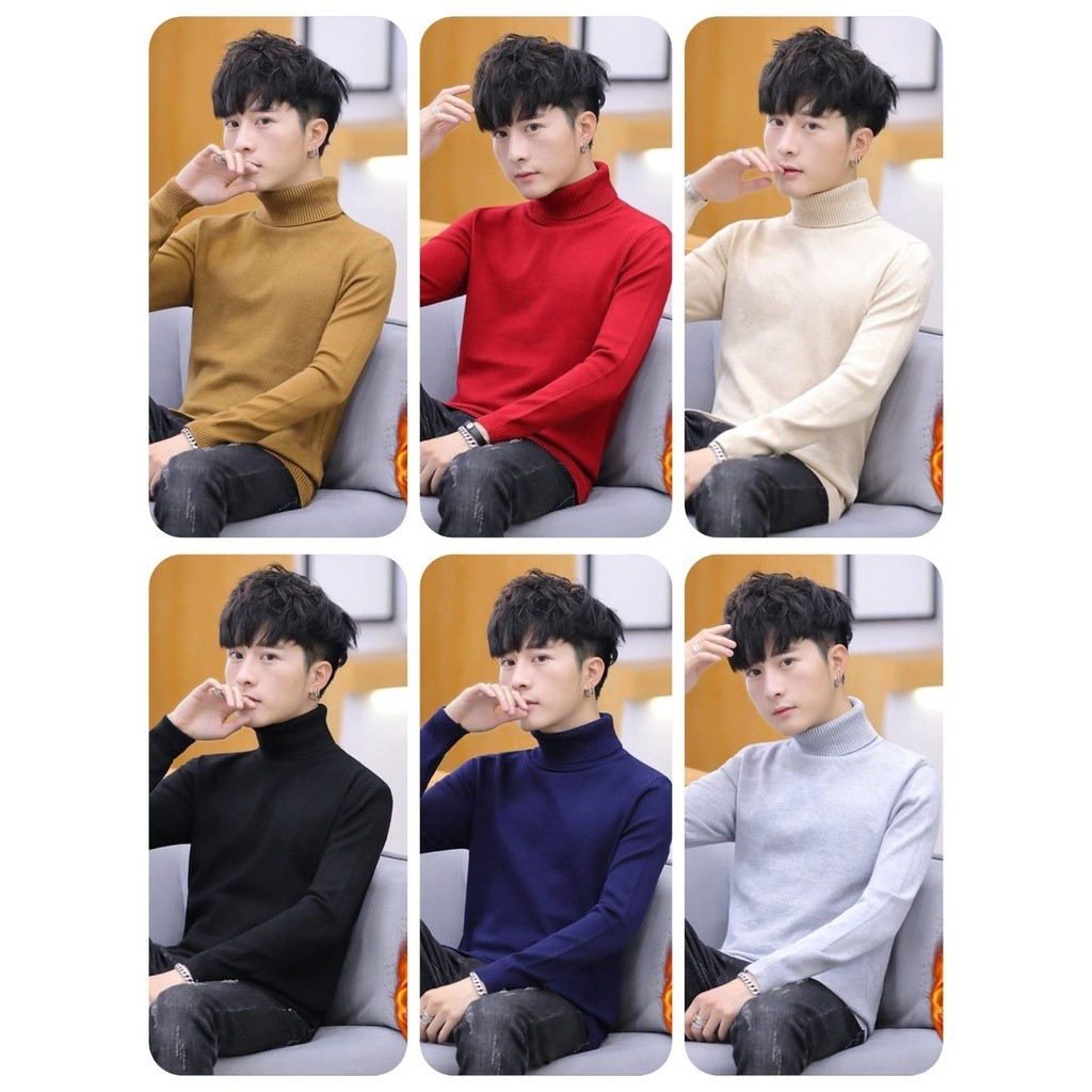 Jual KENT WINTER MAN KNIT WOOL BLEND TURTLENECK TOP BAJU RAJUT PRIA ALA ...