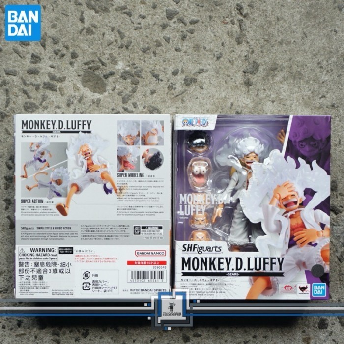 Jual Bandai SHF S.H.Figuarts Monkey D. Luffy GEAR 5 One Piece | Shopee ...