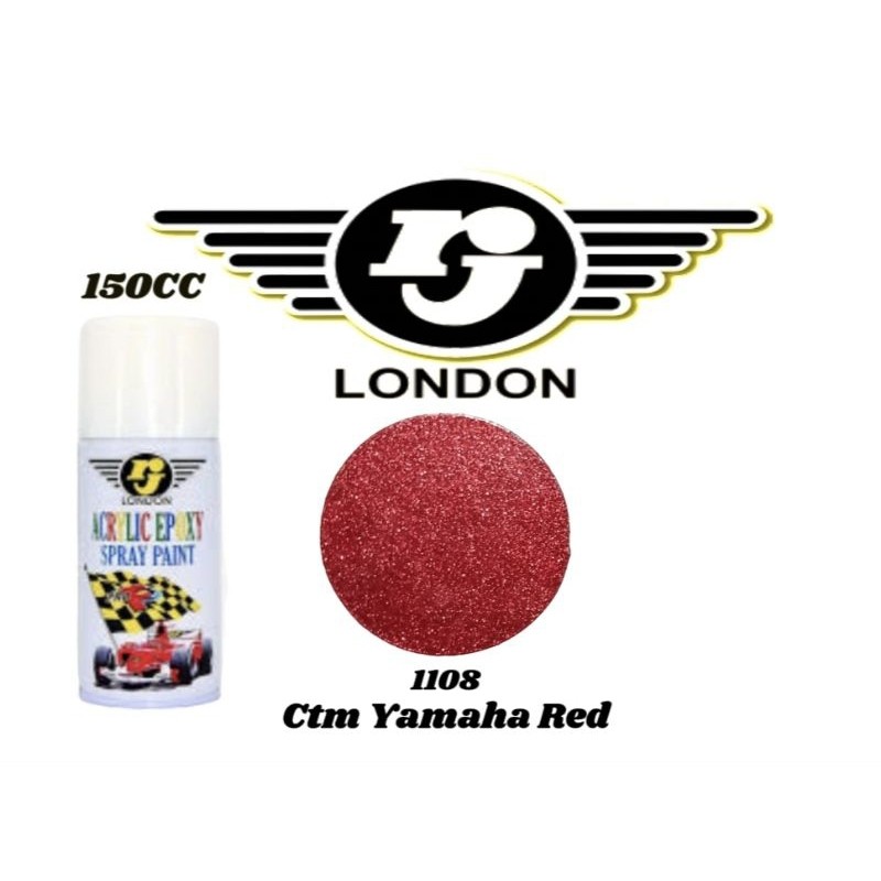 Jual cat spray Pilok pilox cat semprot rj london rj 150cc 1108 Ctm Yamaha Red 150cc pilok rj ...