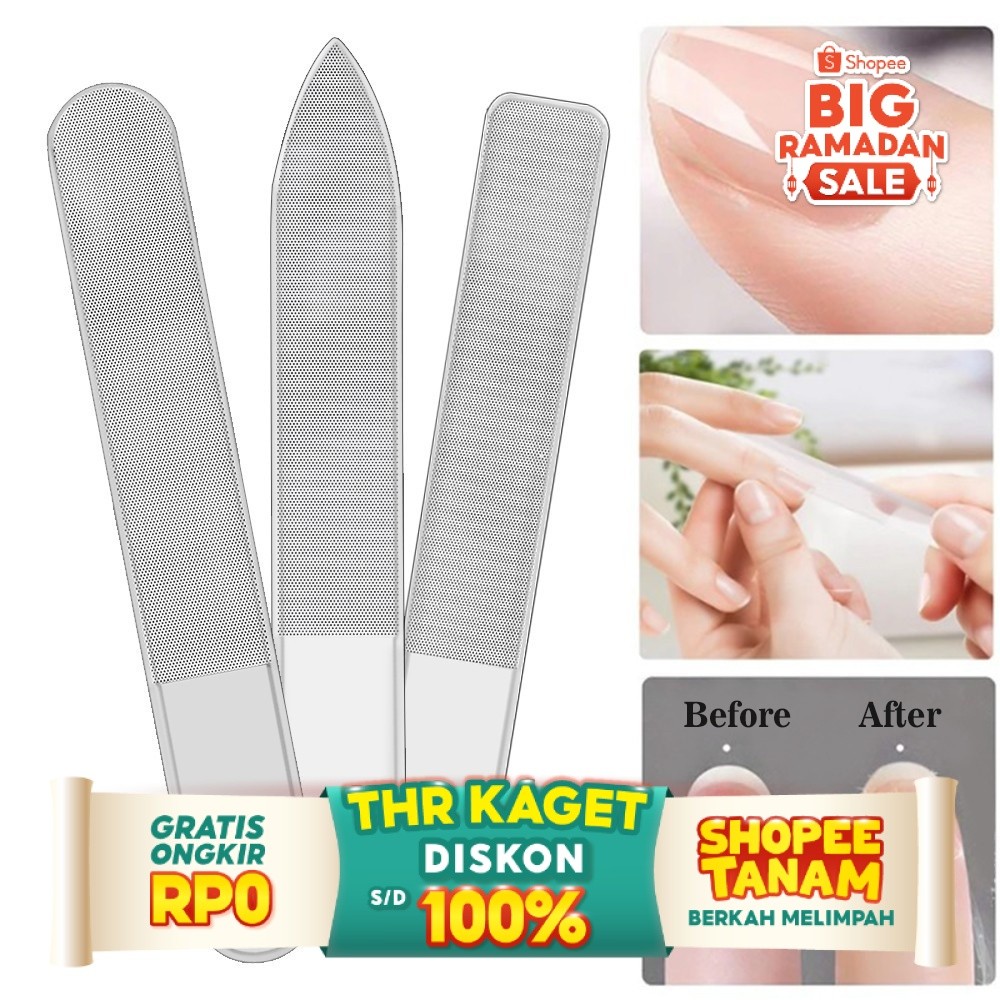 Jual AliMaMa - KIKIR KUKU KACA BONUS BOX - Nail Art Manicure Pedicure ...