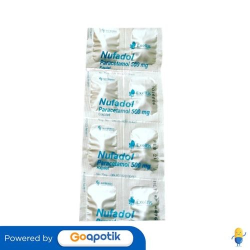 Jual Nufadol Strip Isi 10 Kaplet | Shopee Indonesia
