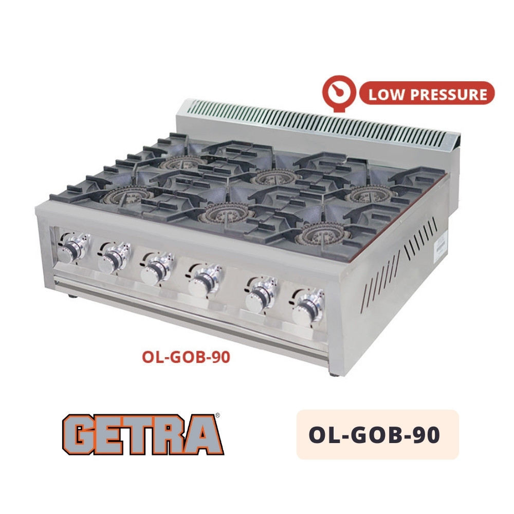 Jual OPEN BURNER GAS GETRA OL-GOB-90 KOMPOR GAS 6 TUNGKU GARANSI RESMI ...