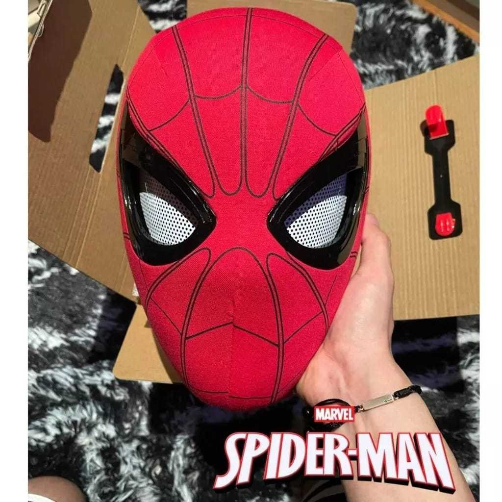 Jual TOPENG SPIDERMAN HOMECOMING BLINK SPIDERMAN MASK KEDIP REALISTIC ...