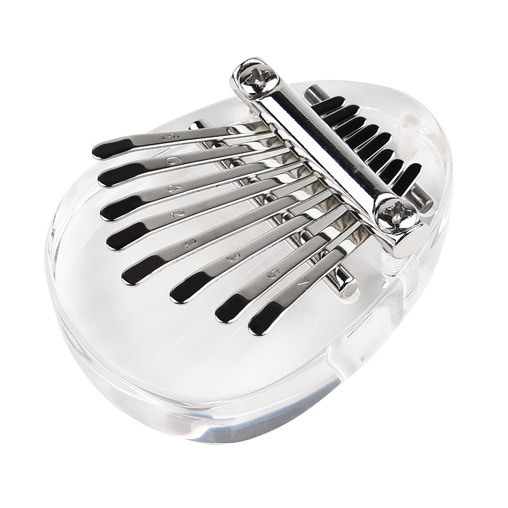 Jual Kalimba Gifts for Beginners Gifts Mini Piano Kalimbas Acrylic 8 ...