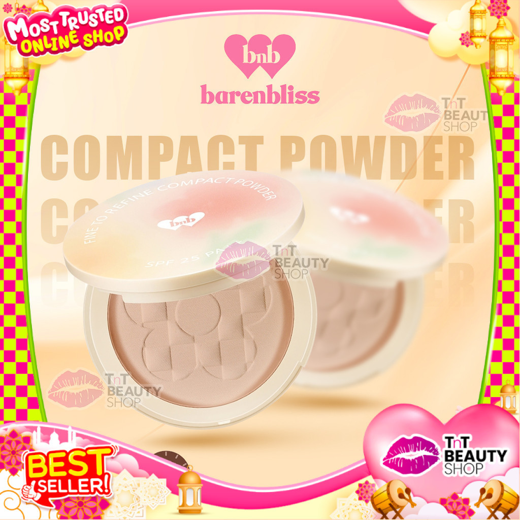 Jual BNB barenbliss Korean Bloomatte Fine to Refine Compact Powder 24H ...