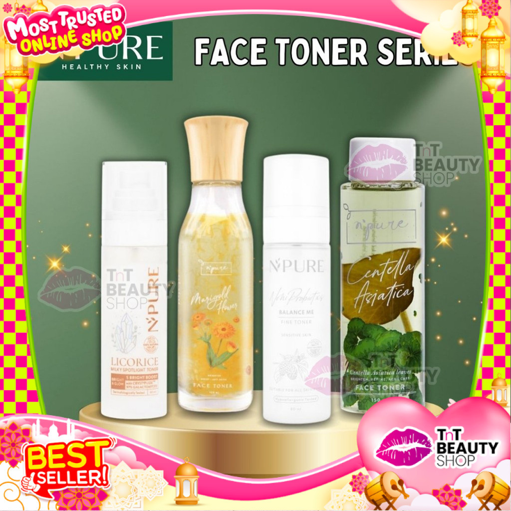 Jual NPURE Face Toner SERIES | N'pure | | TnT Beauty Shop | Shopee ...