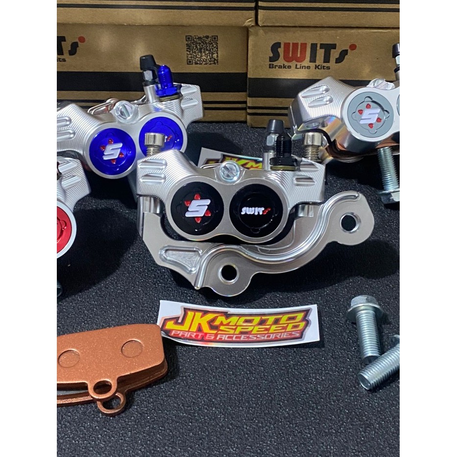 Jual nouvo jupiter z fizr rx king vixion scorpio byson mx kaliper cakram swits cnc + breket ...
