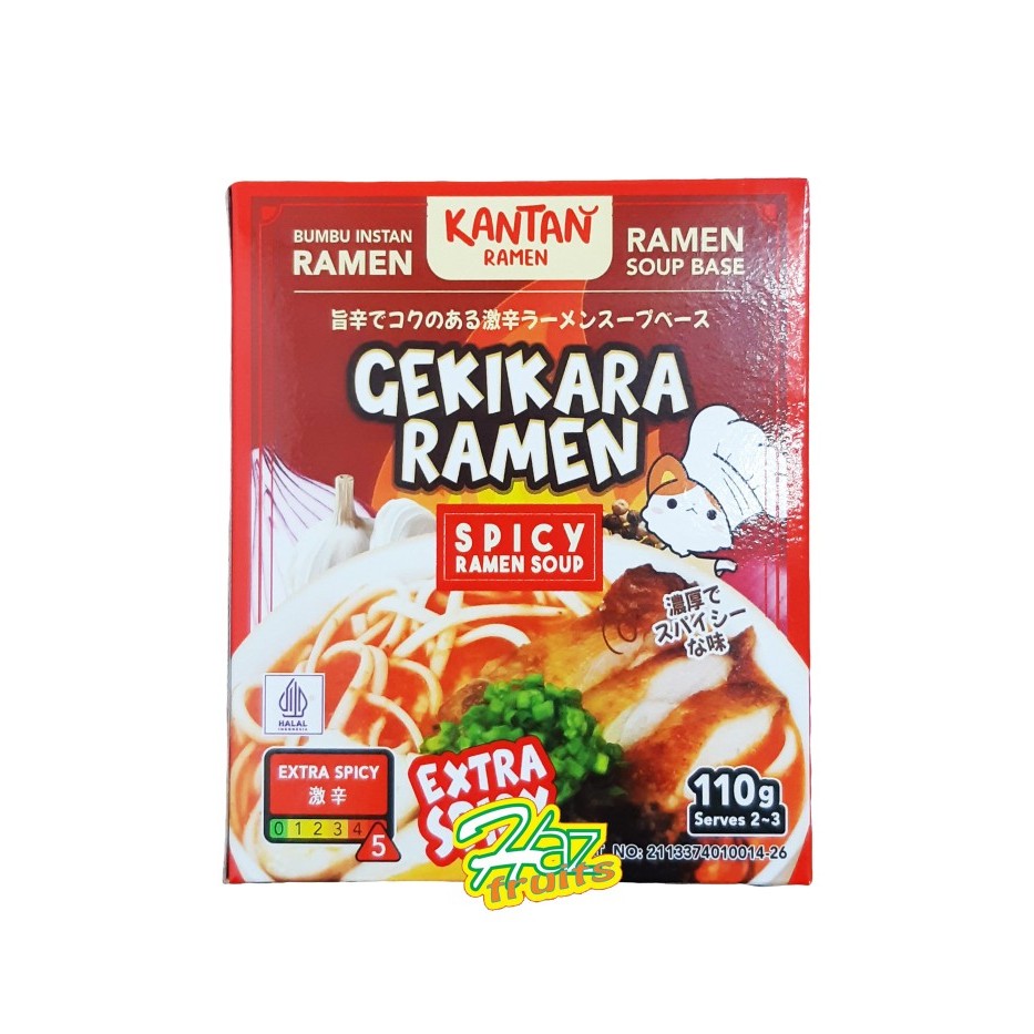 Jual Gekikara Ramen Kantan Spicy Ramen Soup 110 Gr | Bumbu Instan Ramen ...