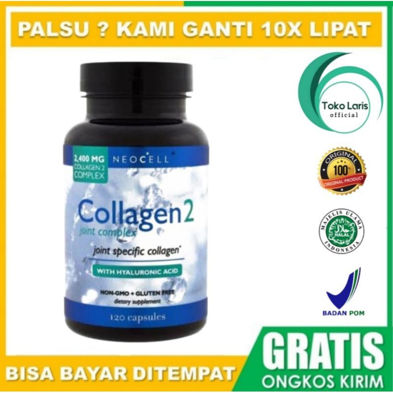 Jual NEOCELL COLLAGEN 2 JOINT COMPLEX 2,400MG - COLLAGEN C TYPE 2 120 ...