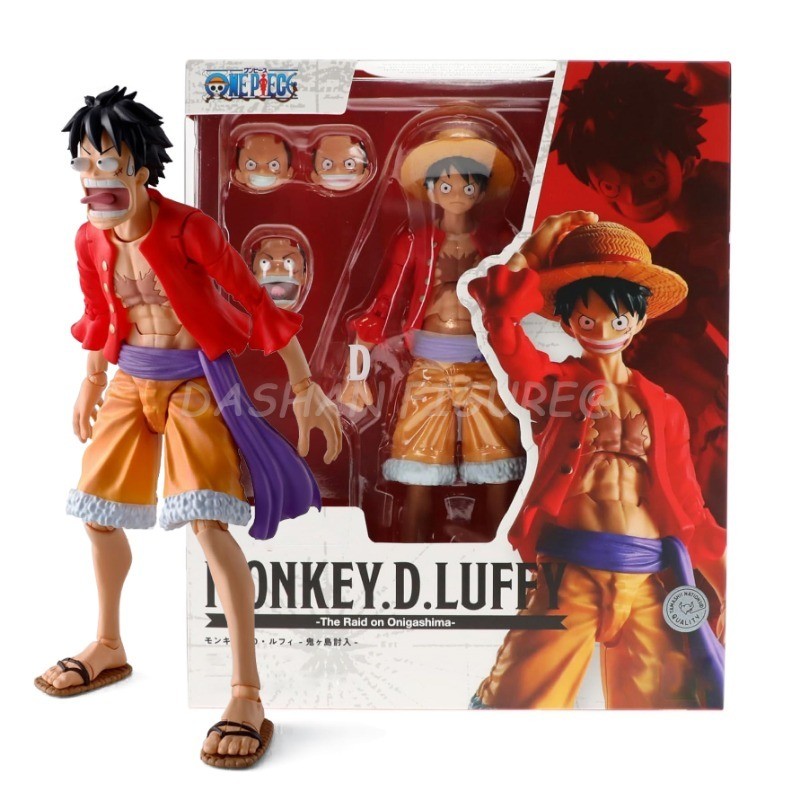 Jual Shf One Piece Monkey D Luffy Action Figure Collection 15cm Anime ...