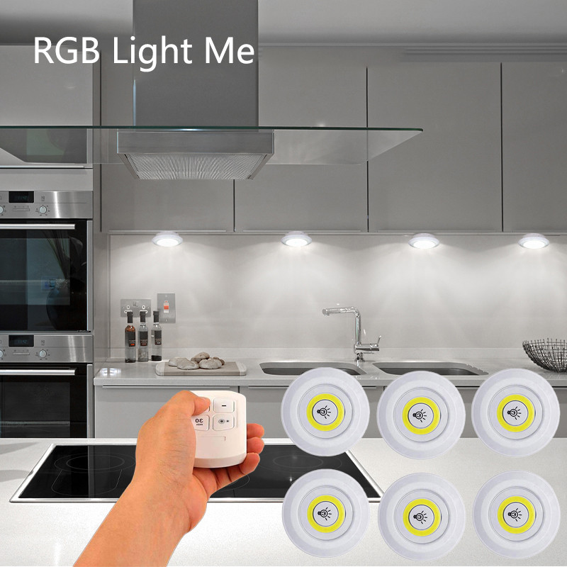 Jual Smart Wireless Led Light Kitchen Under Furniture Dimmable Lamps ...