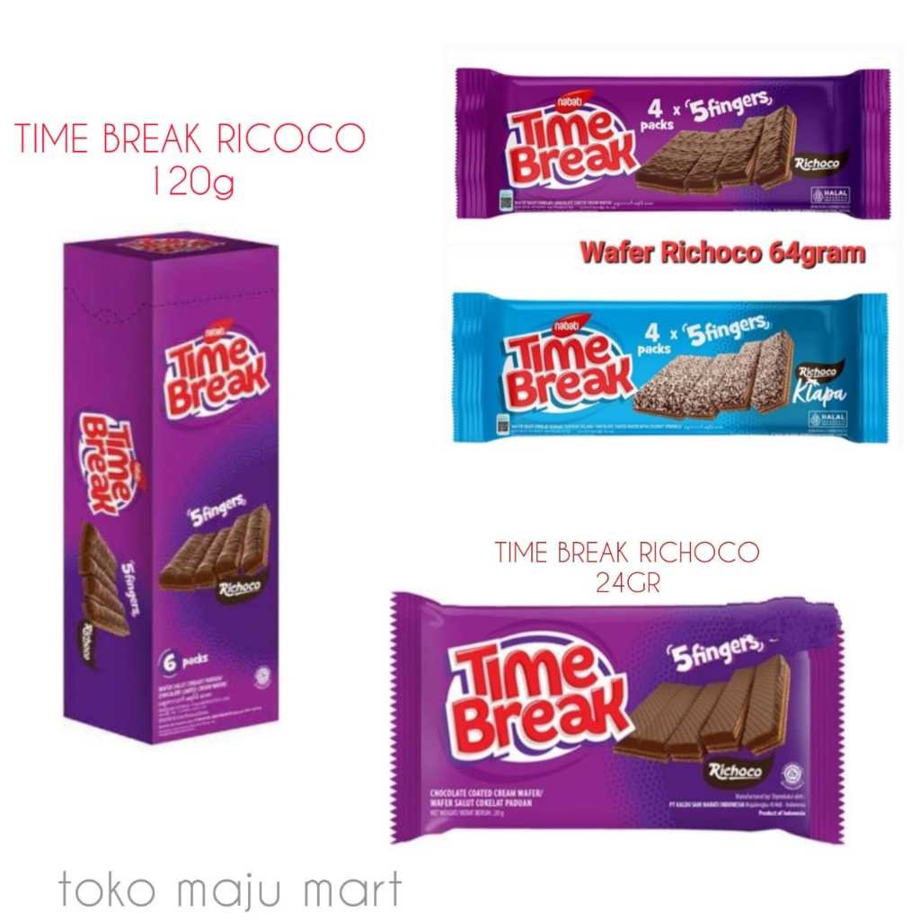 Jual (PNSIU) Nabati Time Break Richoco dan Richoco Kelapa Kemasan 120g ...