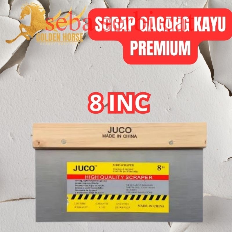 Jual SCRAP 8 INCH - KAPE GYPSUM - KAPE BESI | Shopee Indonesia