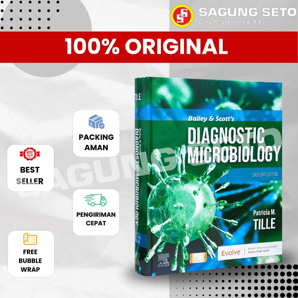 Jual BUKU BAILEY & SCOTTS DIAGNOSTIC MICROBIOLOGY 6ED - PATRICIA M. TILLE | Shopee Indonesia