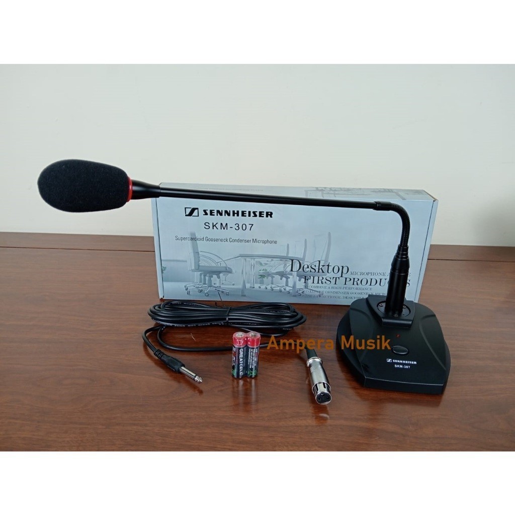 Jual MIC MEJA PODIUM SENNHEISER SKM 307 MICROPHONE PODIUM SKM307 ...