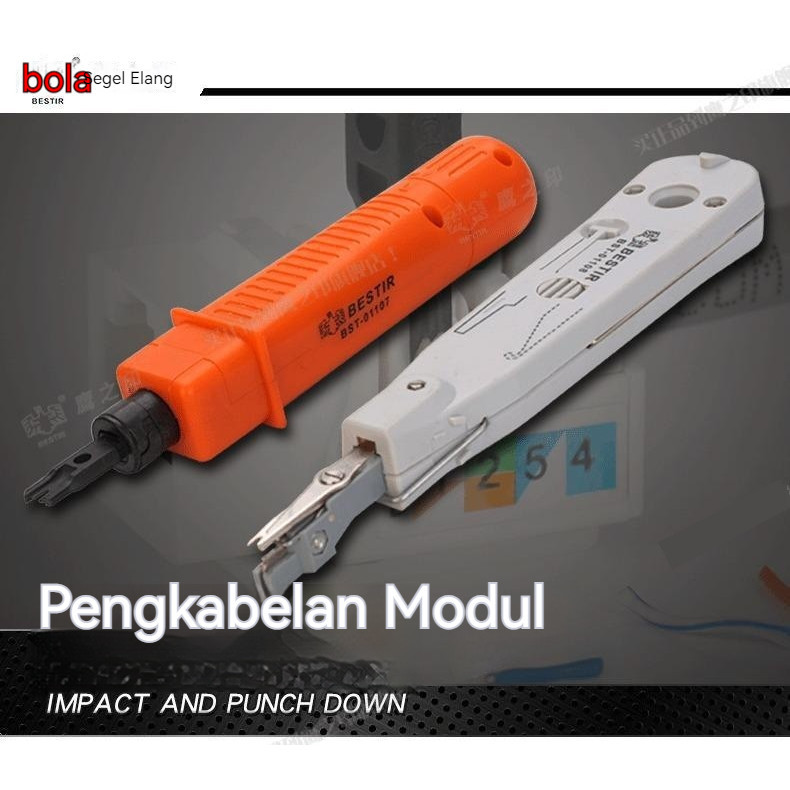 Jual BESTIR-Tang Kabel Routing Kabel Pisau Tang Jaringan Jalur Telepon ...