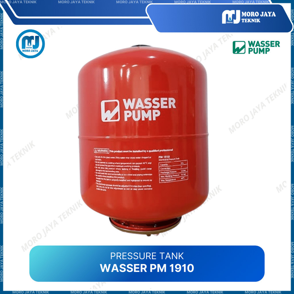 Jual Tabung Tangki Pompa Air Pressure Tank Wasser PM 1910 Jetpump ...
