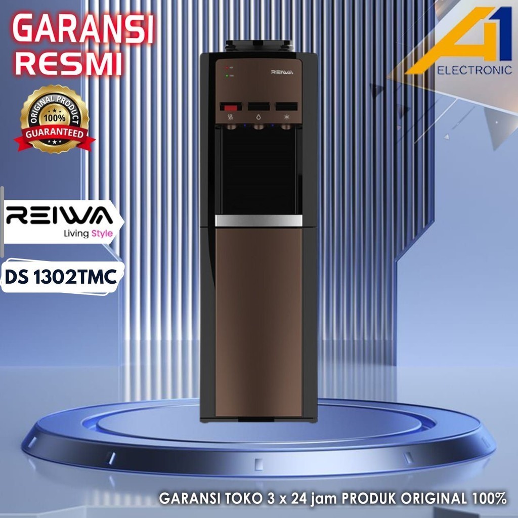 Jual Dispenser REIWA DS 1302TMC / DS1302TMC Galon Atas Timber Mocha ...