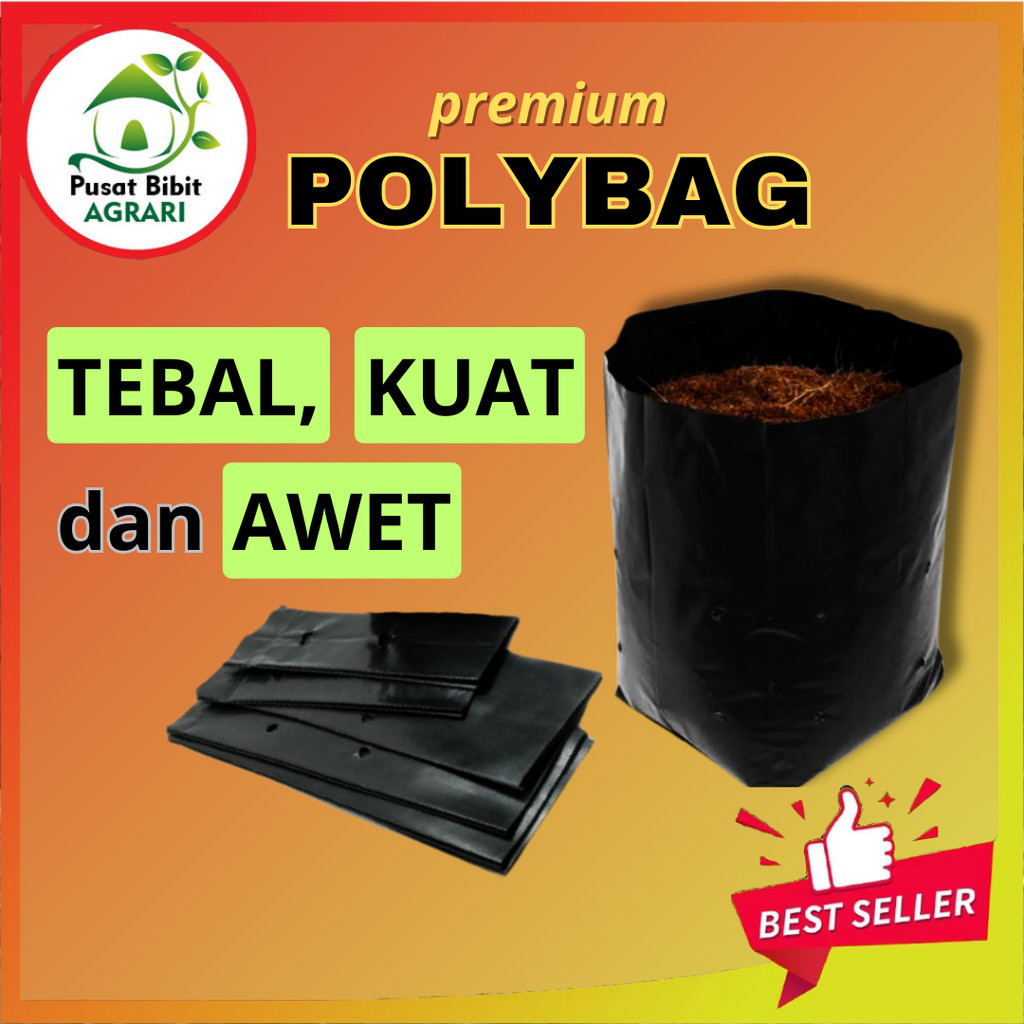 Jual Polybag Tebal Kuat Awet Tahan Lama Planter Tanaman Bibit Semai ...