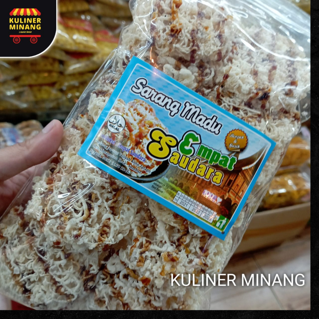 Jual Kue Sarang Madu Cemilan Khas Kuliner Minang | Shopee Indonesia